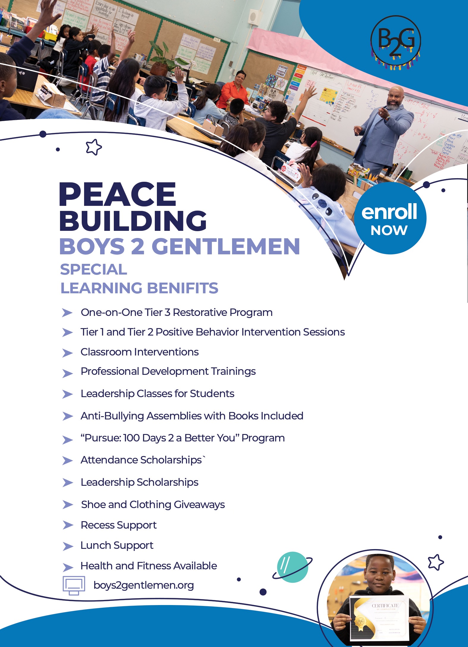 Programs – Boys 2 Gentlemen